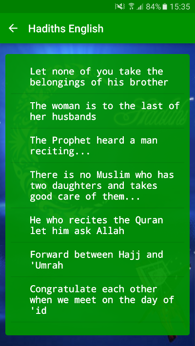 [App][Free] Hadiths English | Android Central Forum